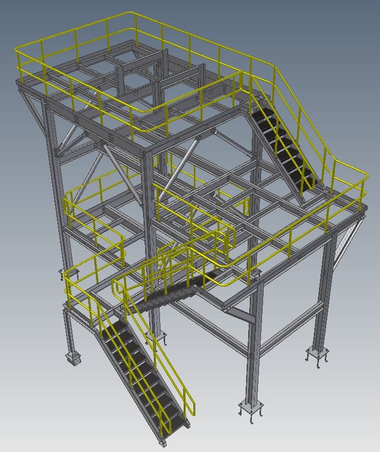 Transfer Chute Support Structure – Mpumalanga Consulting Engineers (MCE)